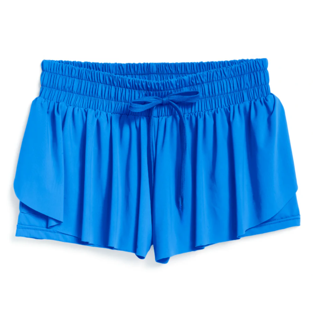 Flyaway Short, Bright Blue – Soca Girl