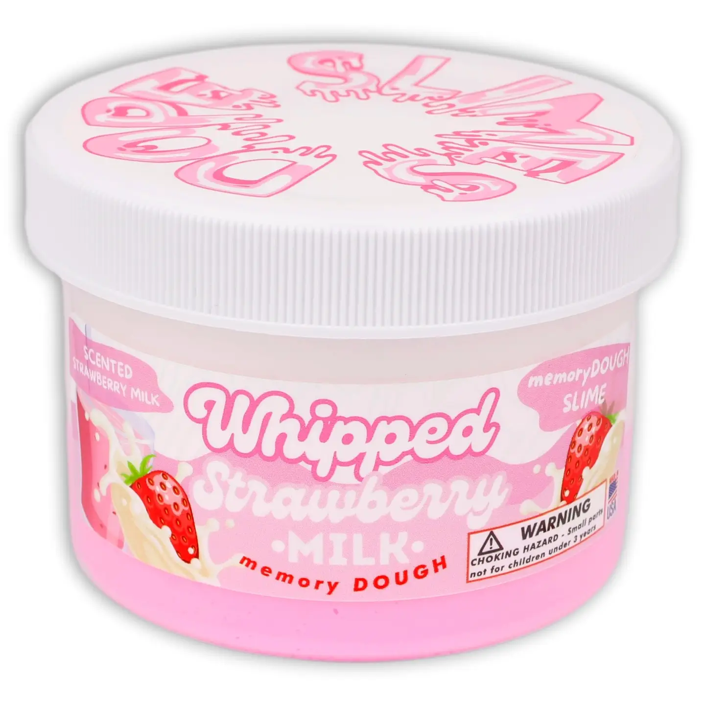 Whipped Strawberry Milk Slime – Soca Girl